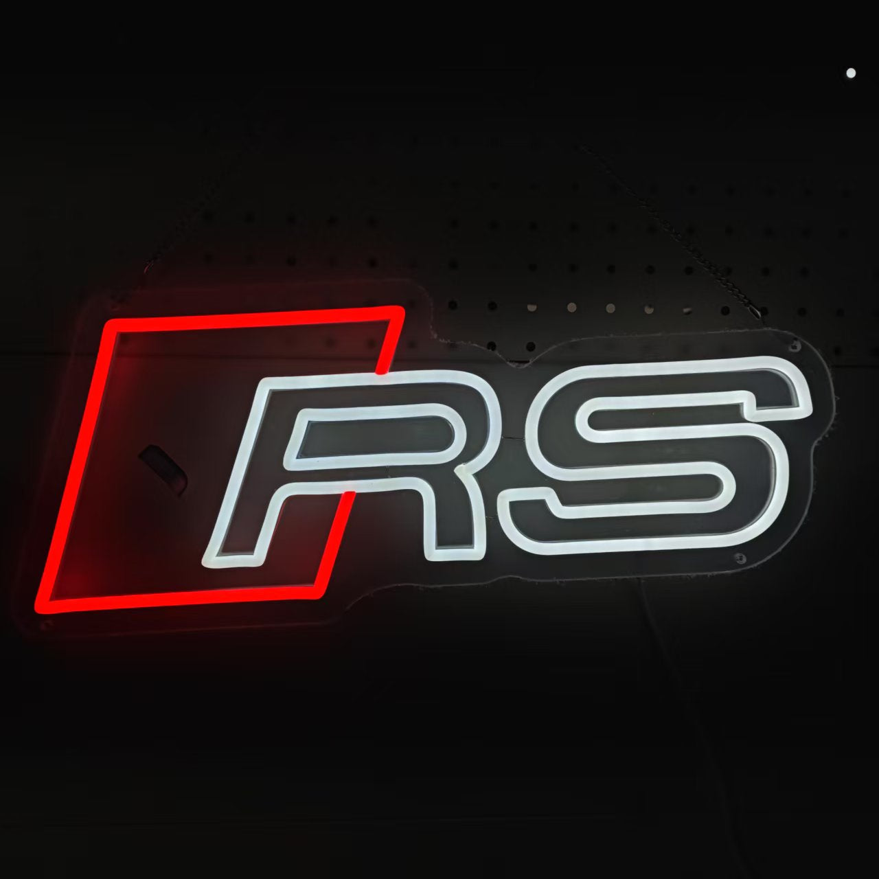 Audi RS Logo Neon Sign Light